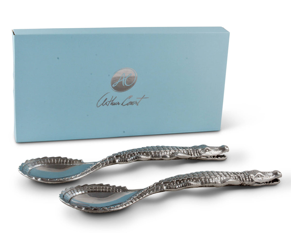 Arthur Court Alligator Serving Set – AGAPANTHUS