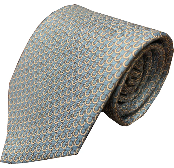 Lazyjack Press Get Lucky Tie – AGAPANTHUS