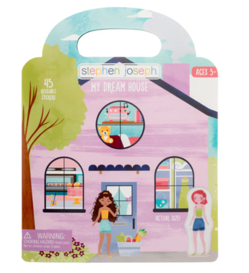 Reusable Sticker Book, Dream House – AGAPANTHUS