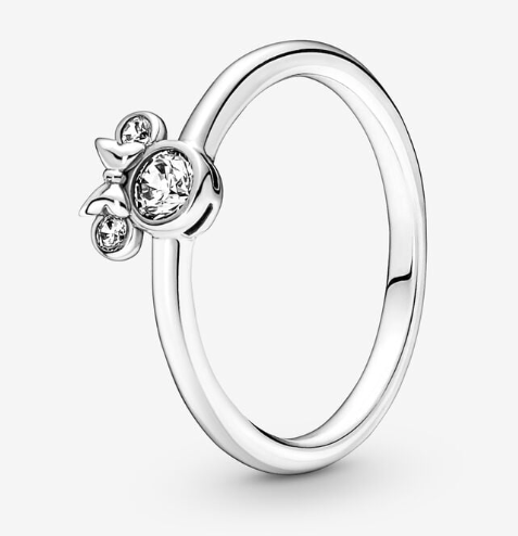 PANDORA Disney Minnie Mouse Sparkling Head Ring – AGAPANTHUS