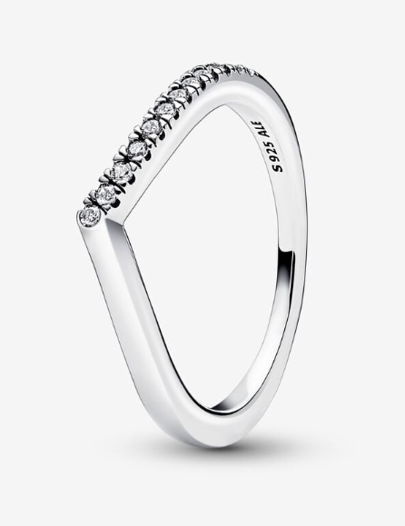 PANDORA Timeless Wish Half Sparkling Ring - Silver – AGAPANTHUS